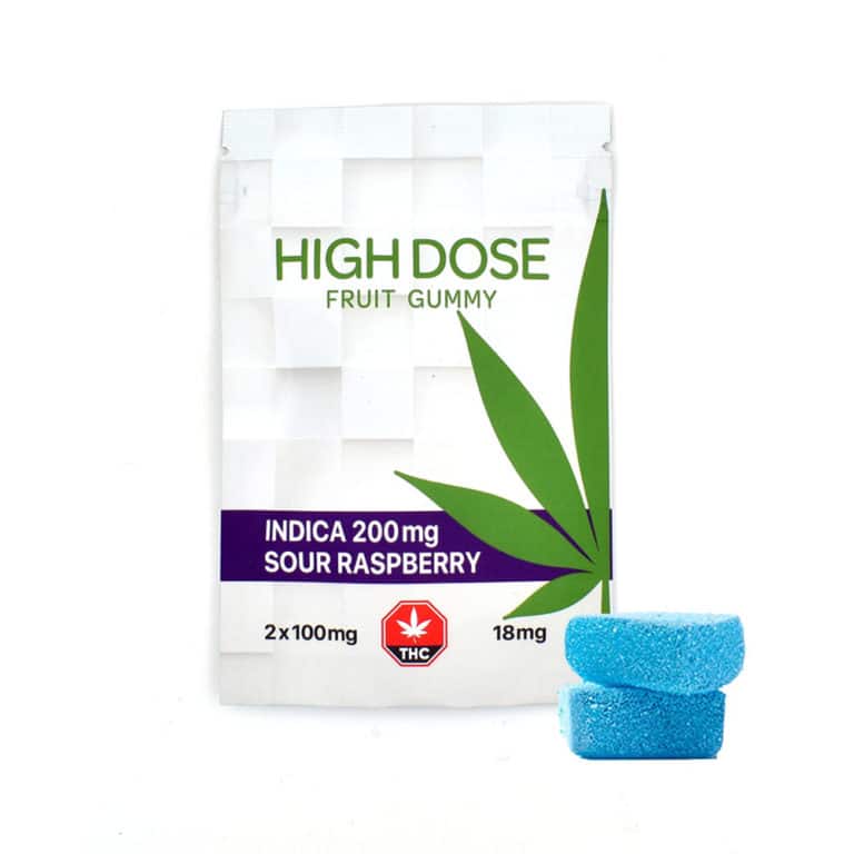 High Dose - Cannabis Fruit Gummies (200mg/800mg/1600mg THC/CBD) - BC ...