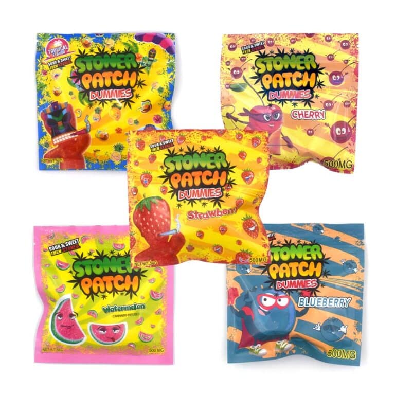 Stoner Patch Dummies - Cannabis Infused Sour Kids (500mg THC) - BC Bud ...