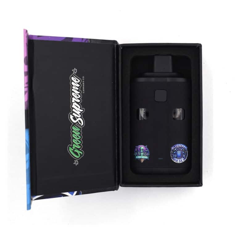 Green Supreme - Dual Chamber Disposable THC Vape Pen (6g) - BC Bud Supply